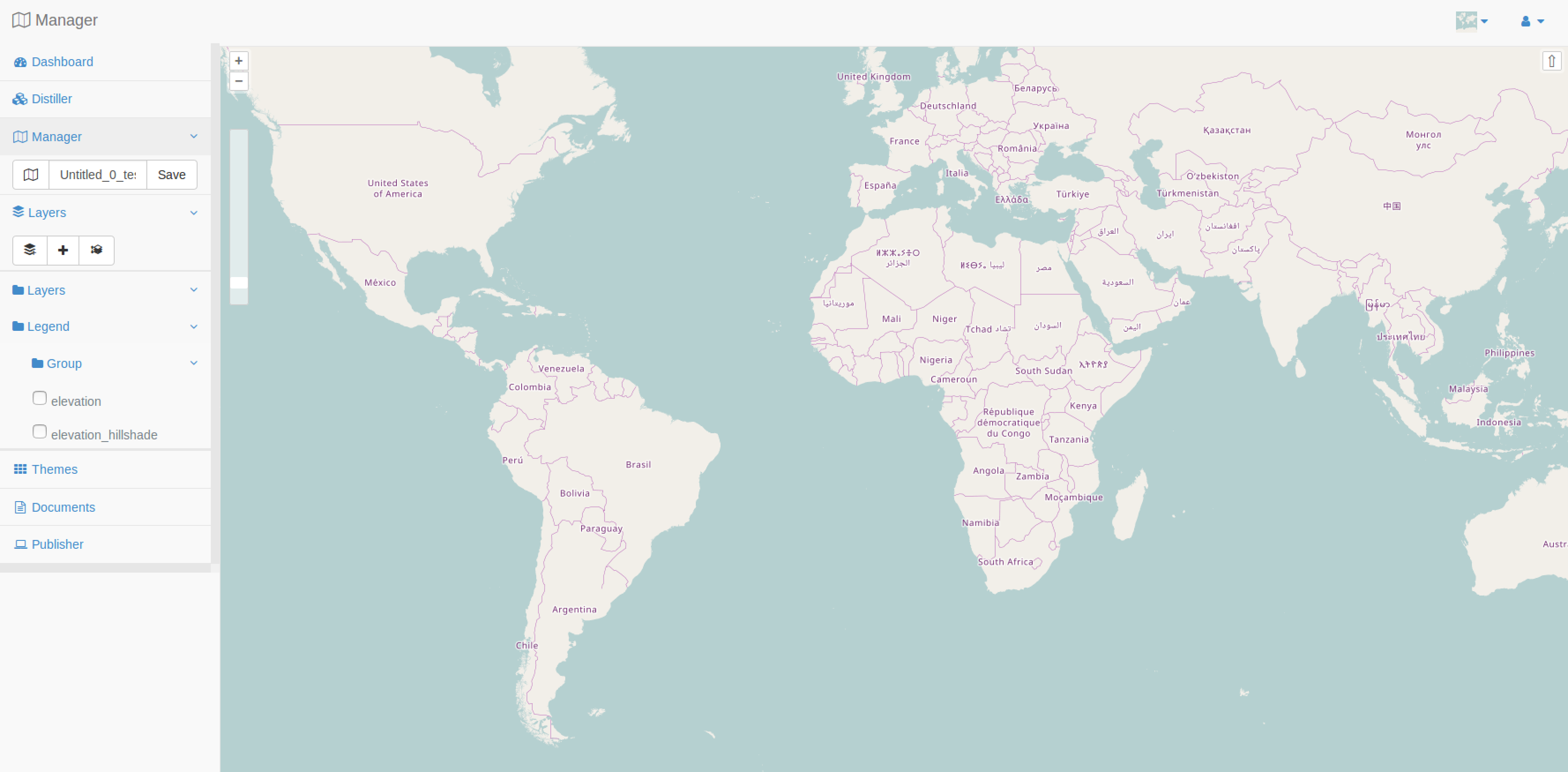 The Manager Module — Building Standards Compliant Geospatial Web ...
